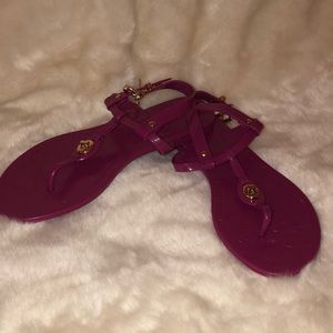 Coach | Shoes | Coach Pink Sandals 5 | Poshmark